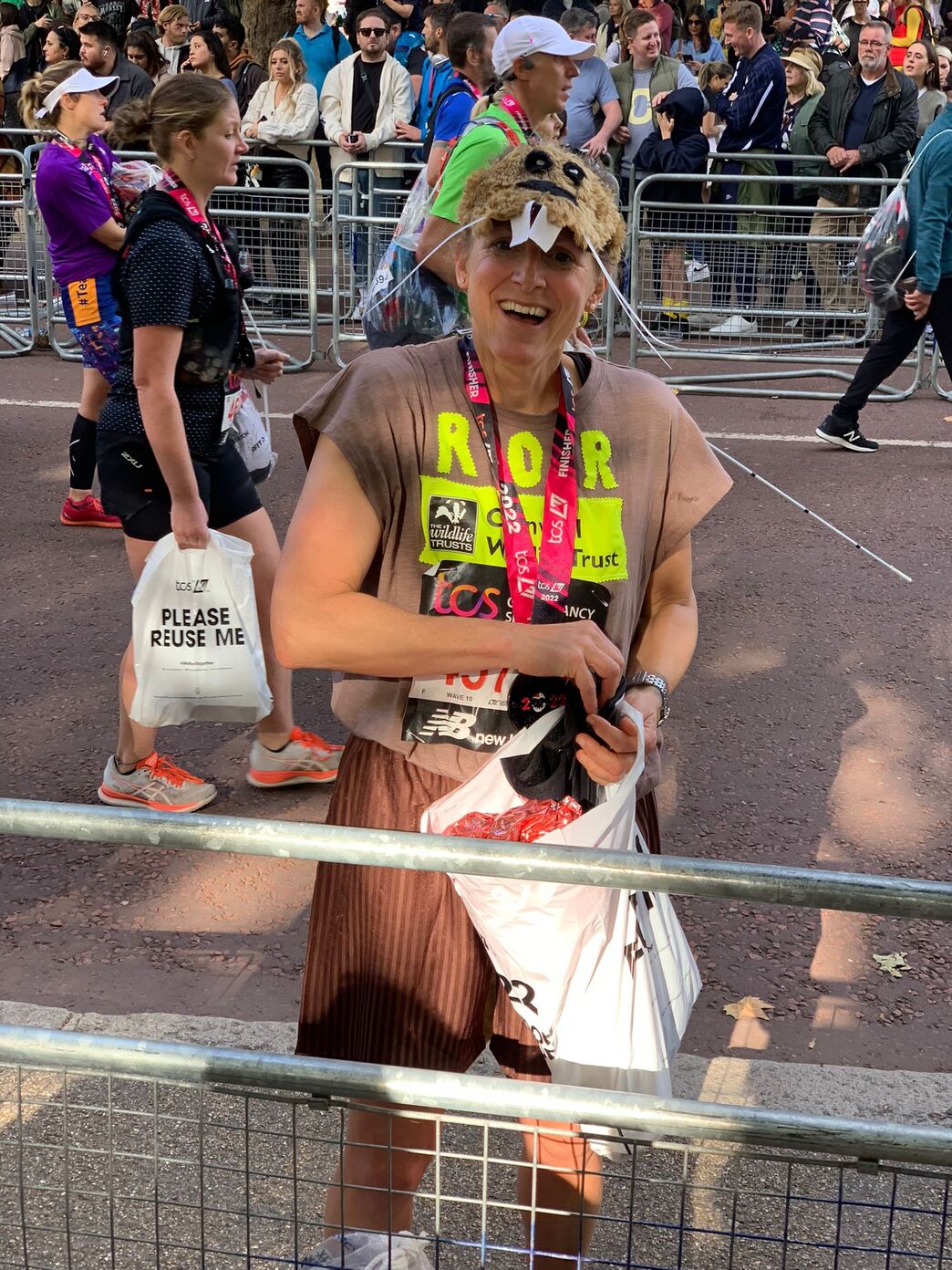 Rory runs the London Marathon for our Helman Tor nature reserve ...
